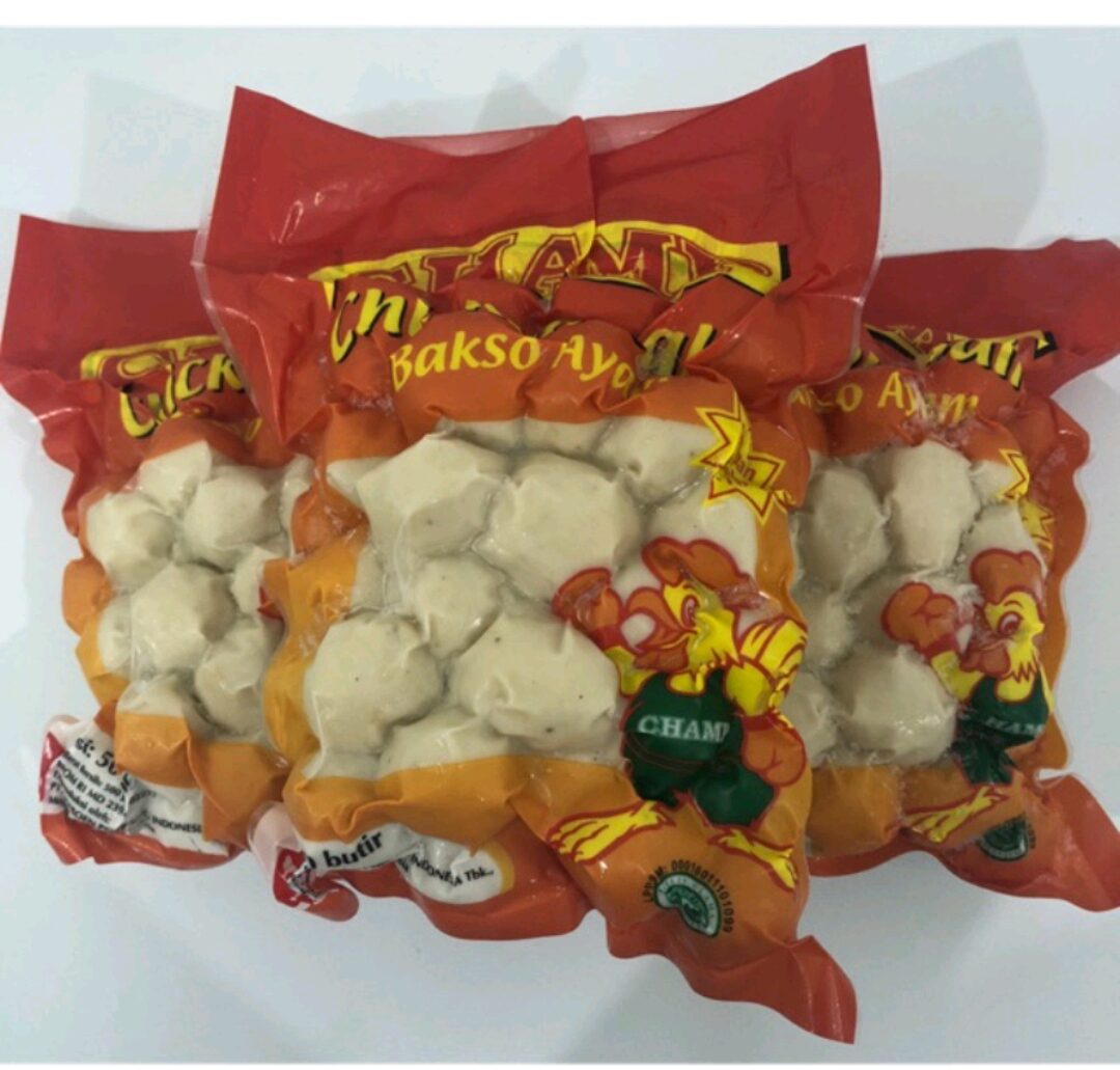 bakso ayam champ 50 pcs 500gr | Lazada Indonesia