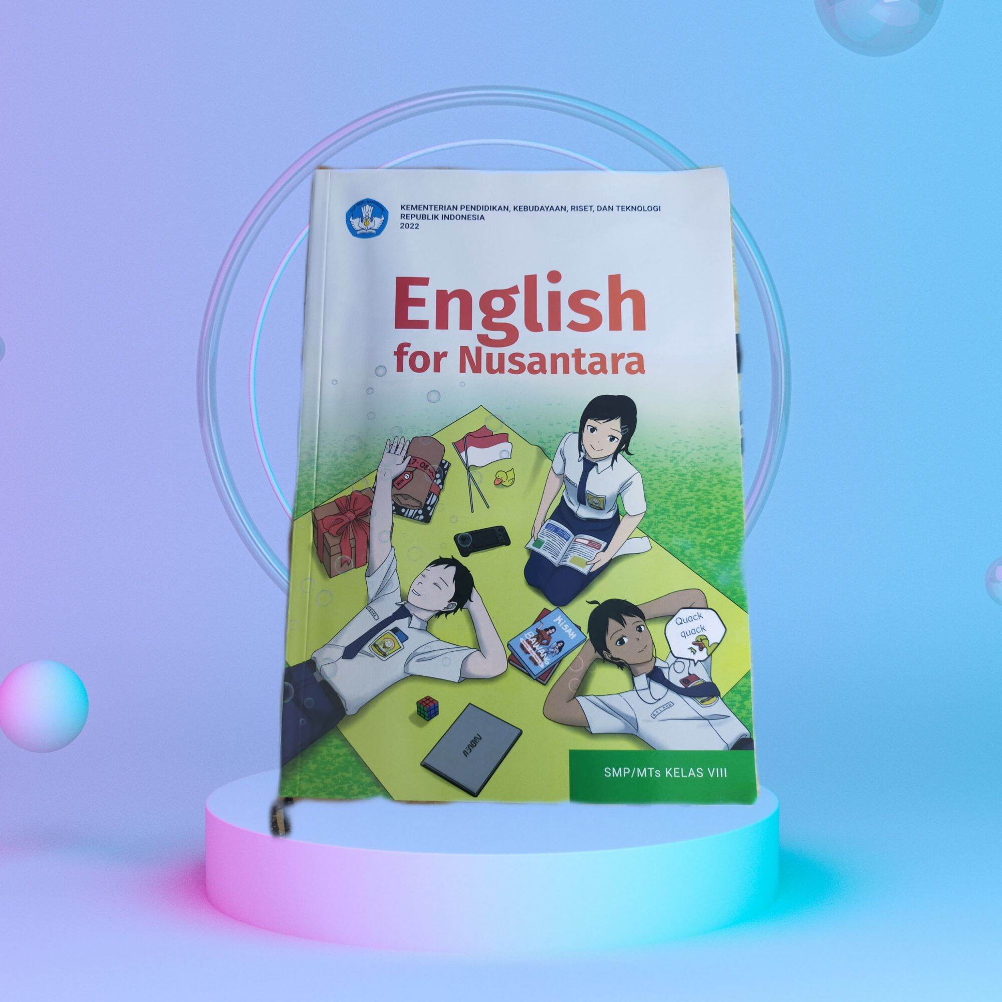 Ori Buku Teks Siswa English Nusantara Kelas 8 Kurikulum Merdeka Edisi