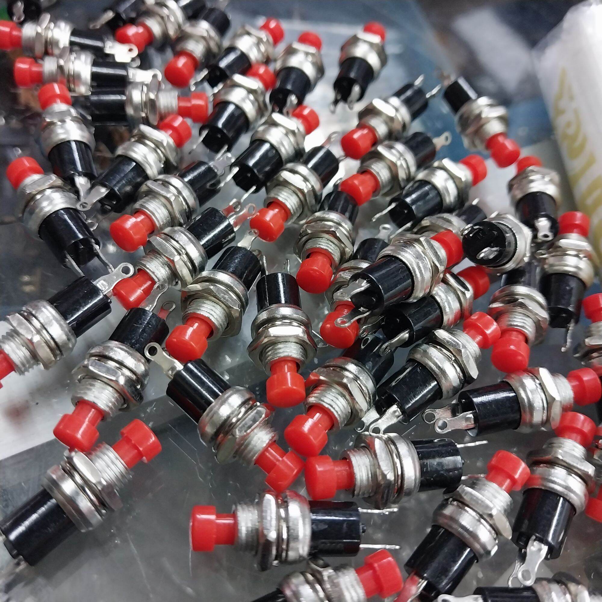 Saklar Push On 2 pin Panjang Mini | Lazada Indonesia