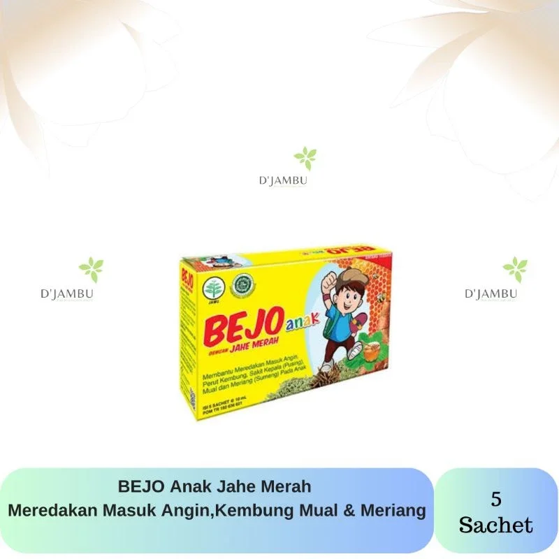 BEJO Anak Jahe Merah Box isi 5 Sachet | Lazada Indonesia