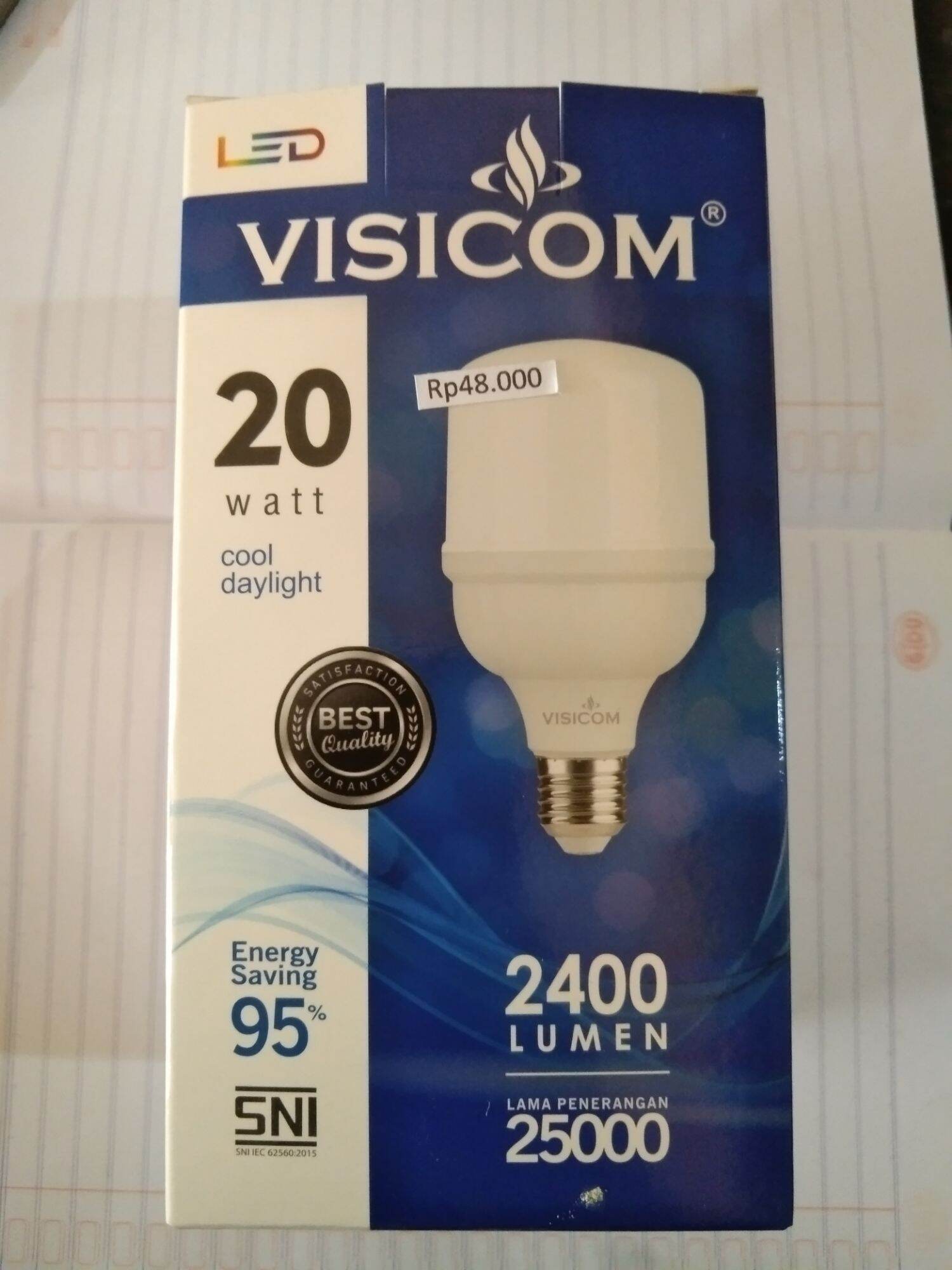 Led Visicom 20watt putih jumbo | Lazada Indonesia