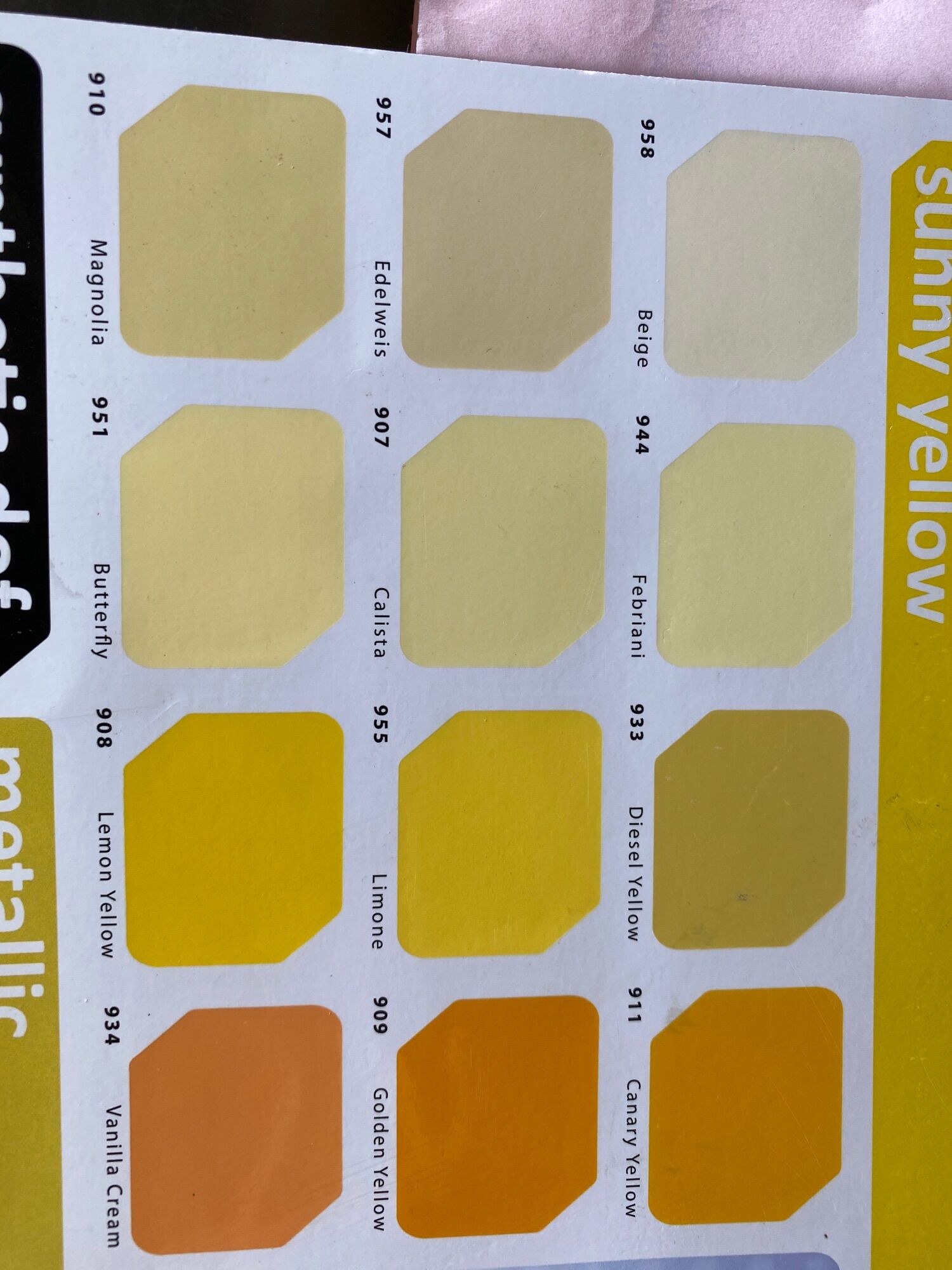 Cat kayu dan besi envi kuning | Lazada Indonesia