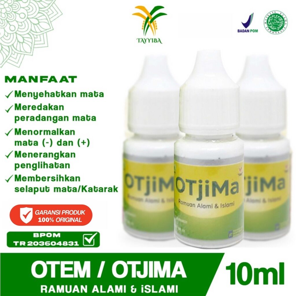 HERBAL TETES MATA OTJIMA ORIGINAL | Lazada Indonesia