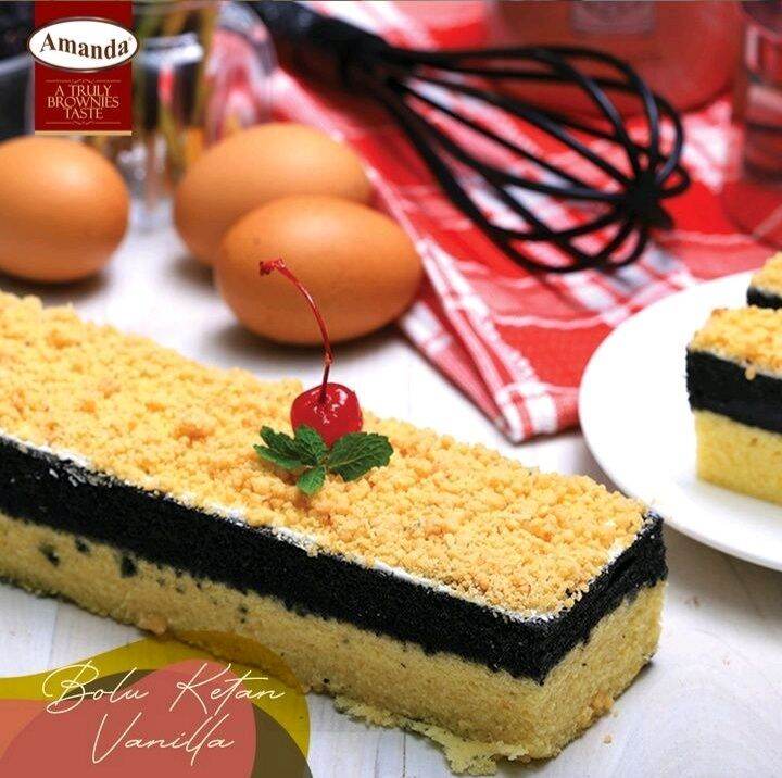BOLU KETAN VANILLA AMANDA | Lazada Indonesia