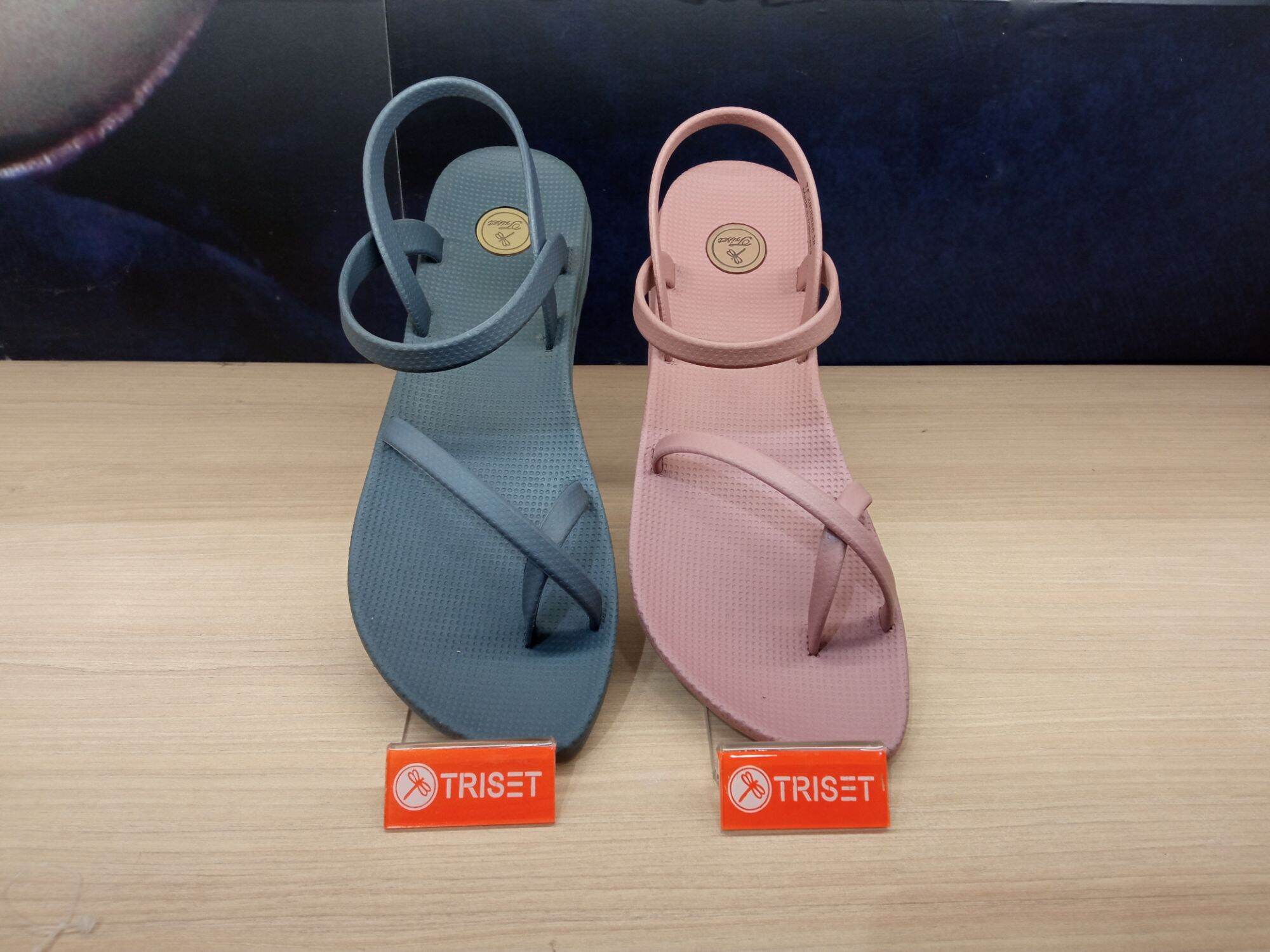 TRISET TF20055 SANDAL FLAT FULL KARET ORIGINAL | Lazada Indonesia