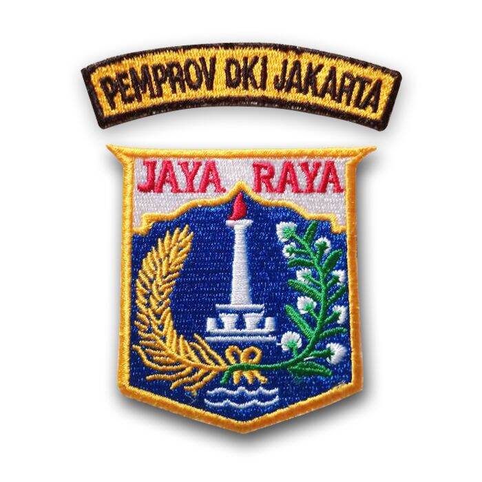 Logo Bordir Badge Dki Jakarta Raya 1 Set | Lazada Indonesia