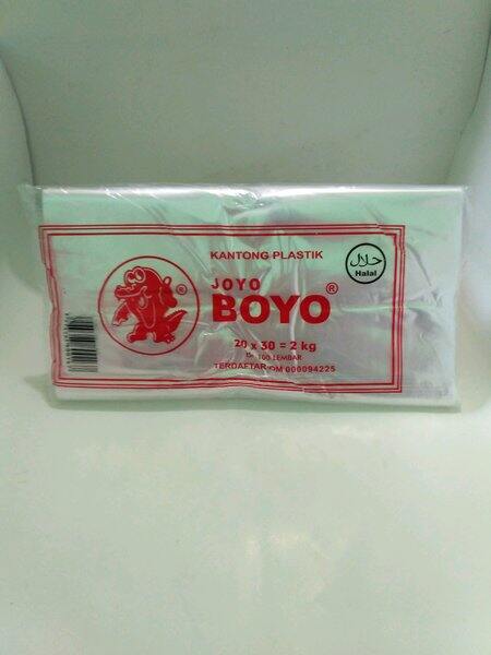 plastik joyo boyo 2kg ukuran 20 x 30 isi 100lembar | Lazada Indonesia