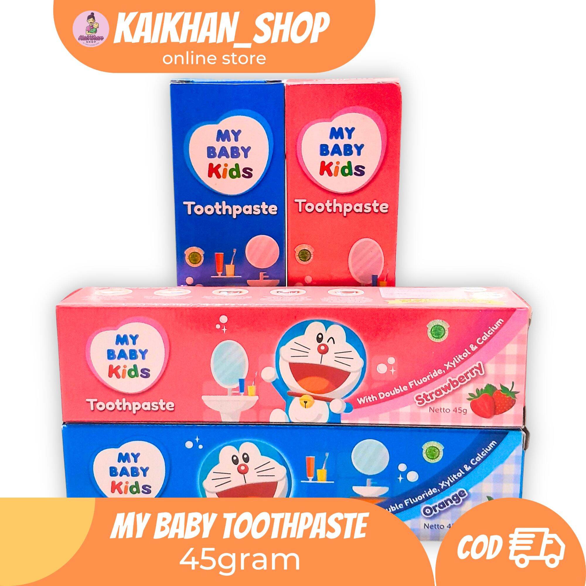 MY BABY Kids Toothpaste [ 45gram ] | Lazada Indonesia