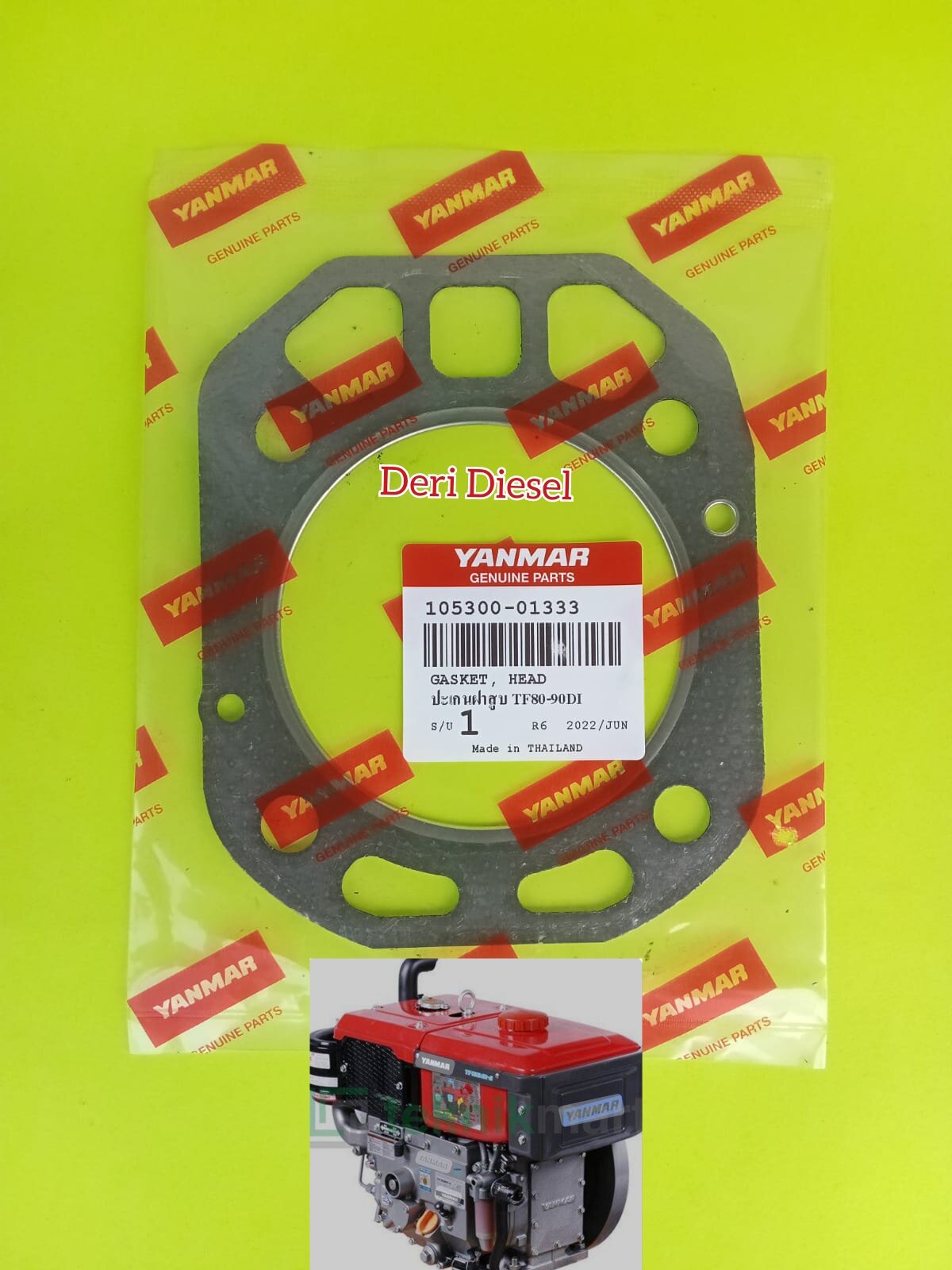paking head gasket head yanmar TF 85 ORIGINAL | Lazada Indonesia