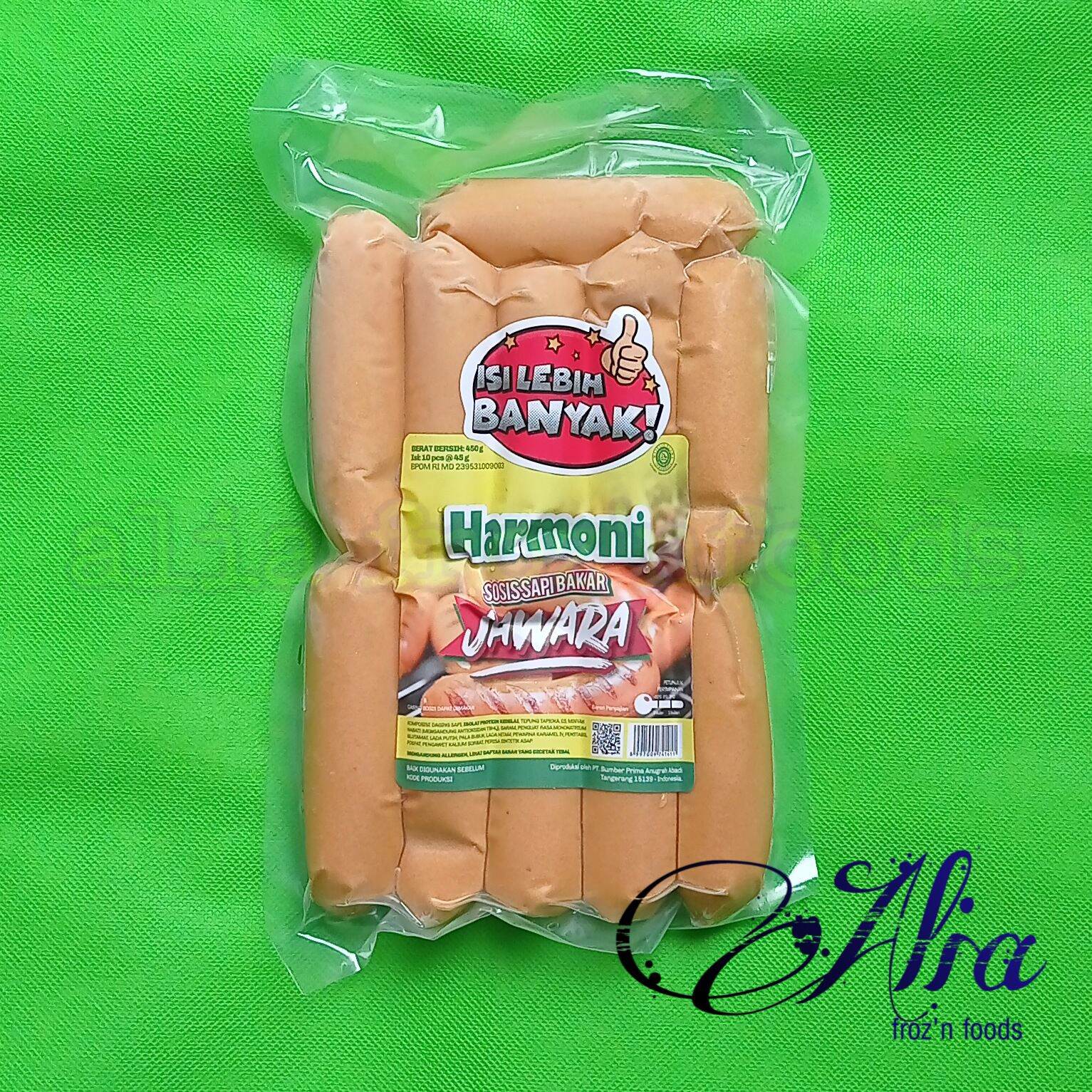 Harmoni Sosis Sapi Jawara 500g isi 10 | Lazada Indonesia