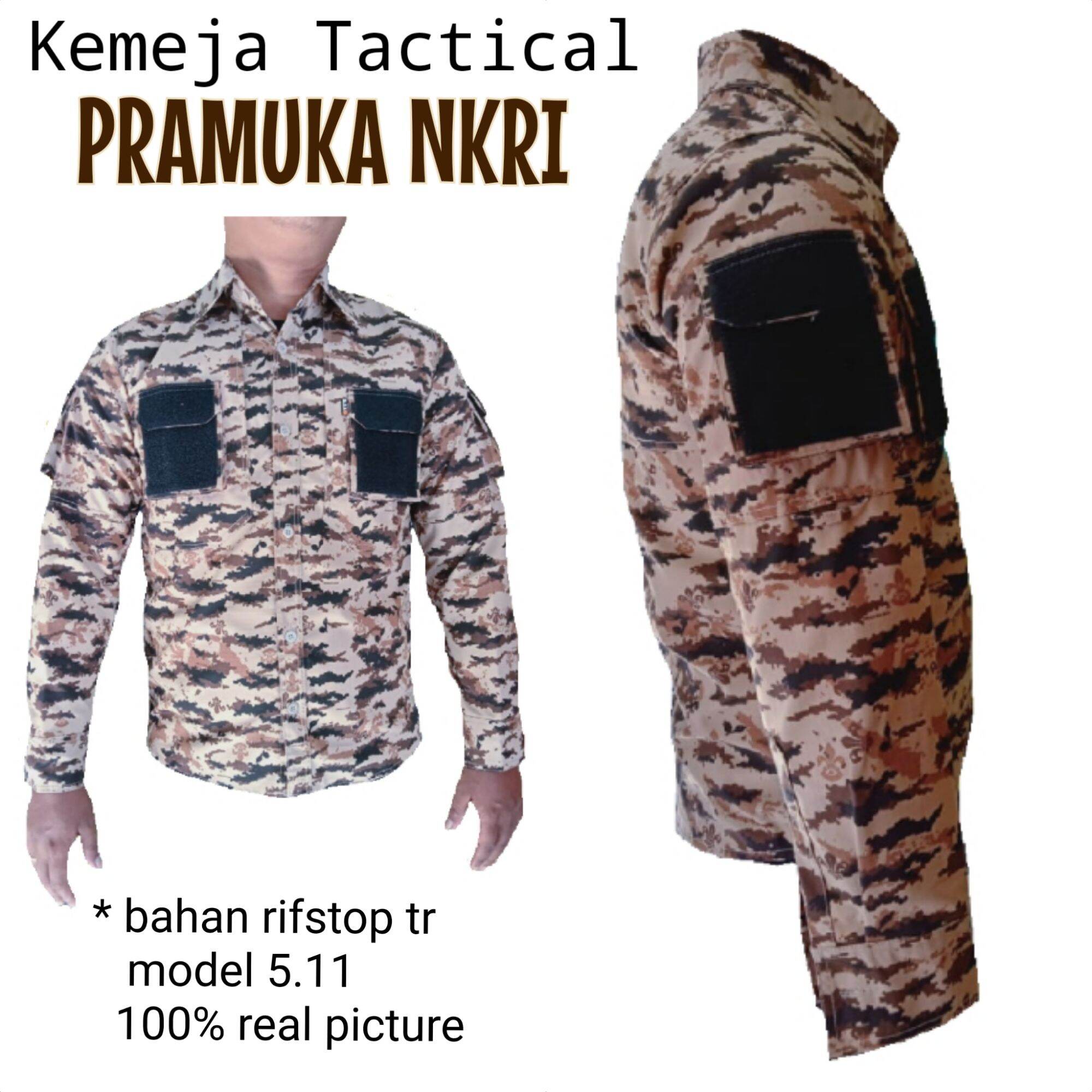 Kemeja Loreng Pramuka NKRI | Lazada Indonesia