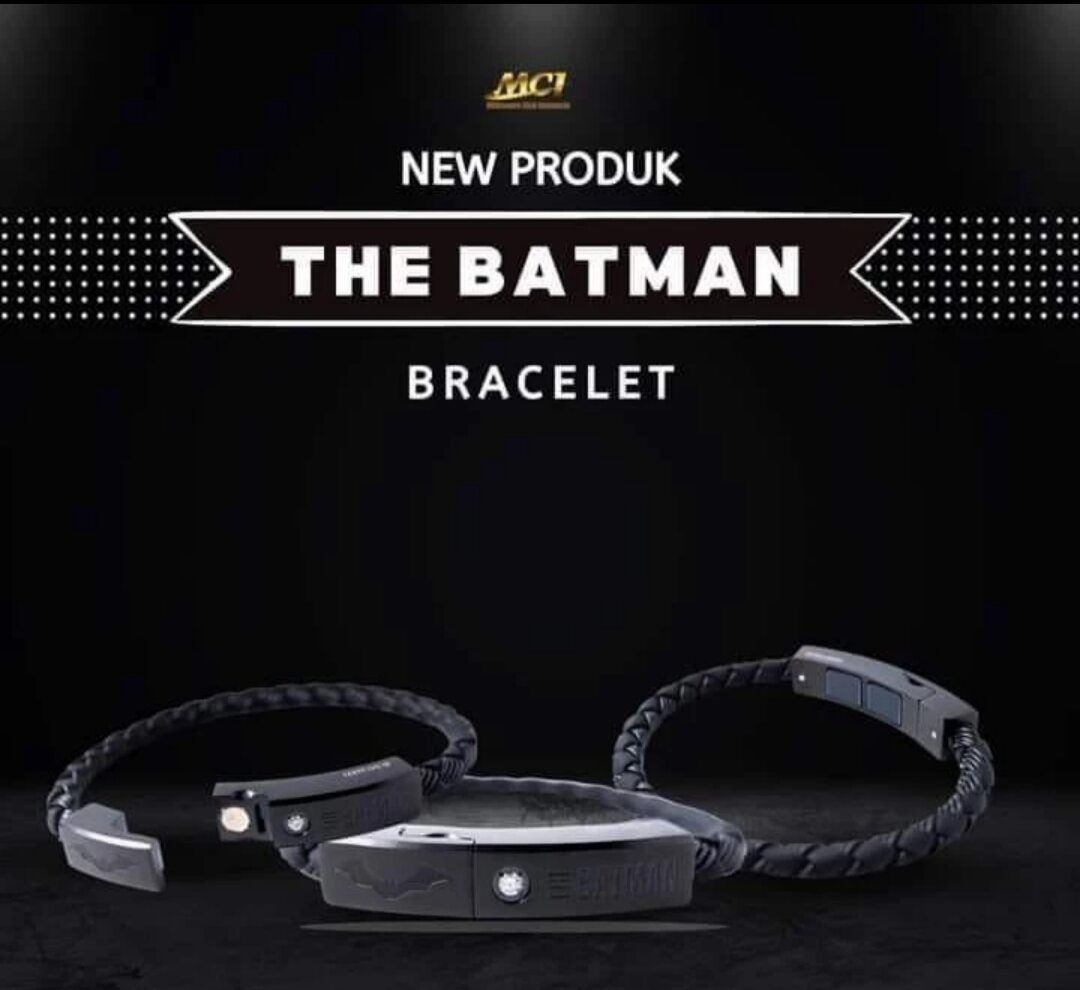 GELANG KESEHATAN MCI THE BATMAN BRACELET ORIGINAL PRODUK MGI 100% ...