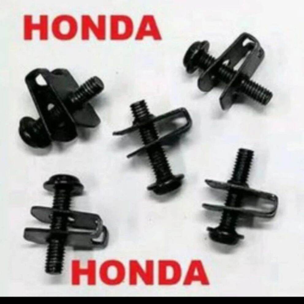 Baut Klip Batok Drat Halus Honda/Baut Clip Body/Sekrup jepit Cover Bodi ...