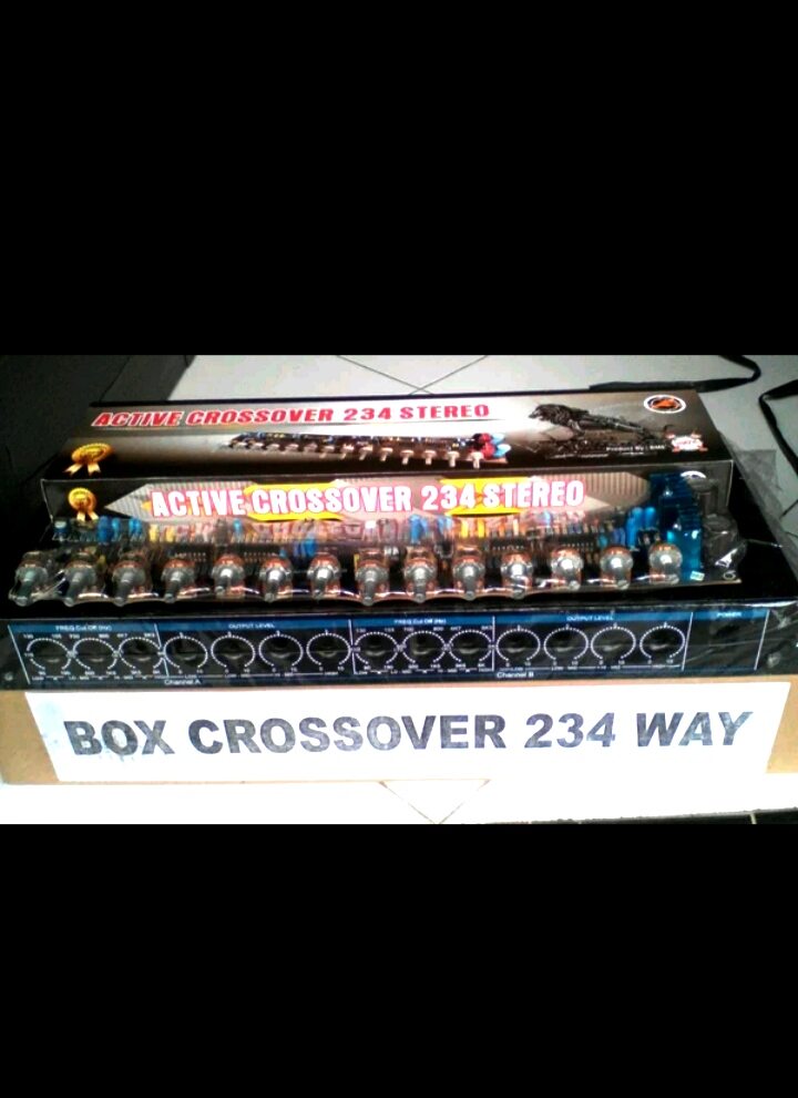 Kit active Crossover 234 Stereo Plus Box 234 way | Lazada Indonesia