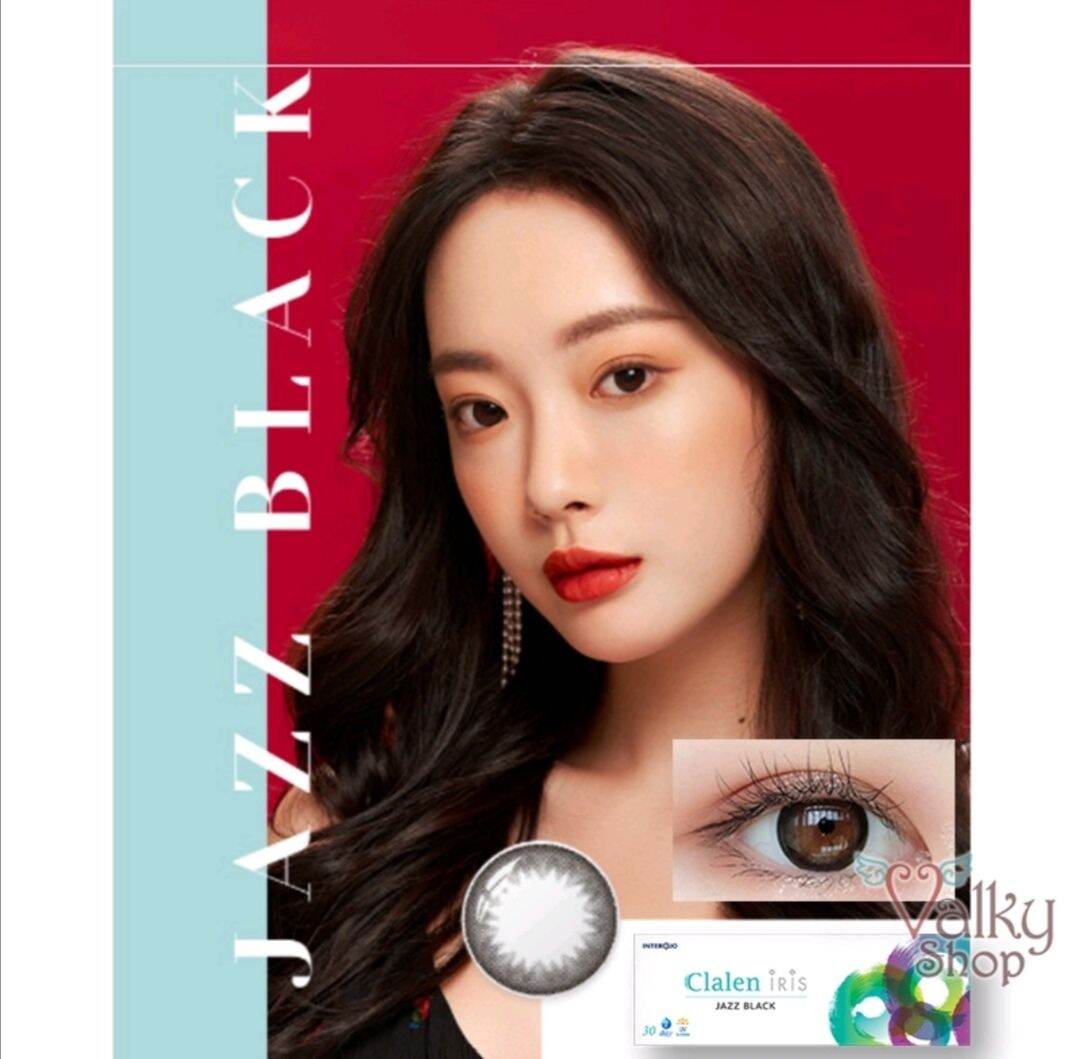 COD SOFTLENS KOREA CLALEN EYES X BAE SUZY X ITZY JAZZ BLACK | Lazada ...
