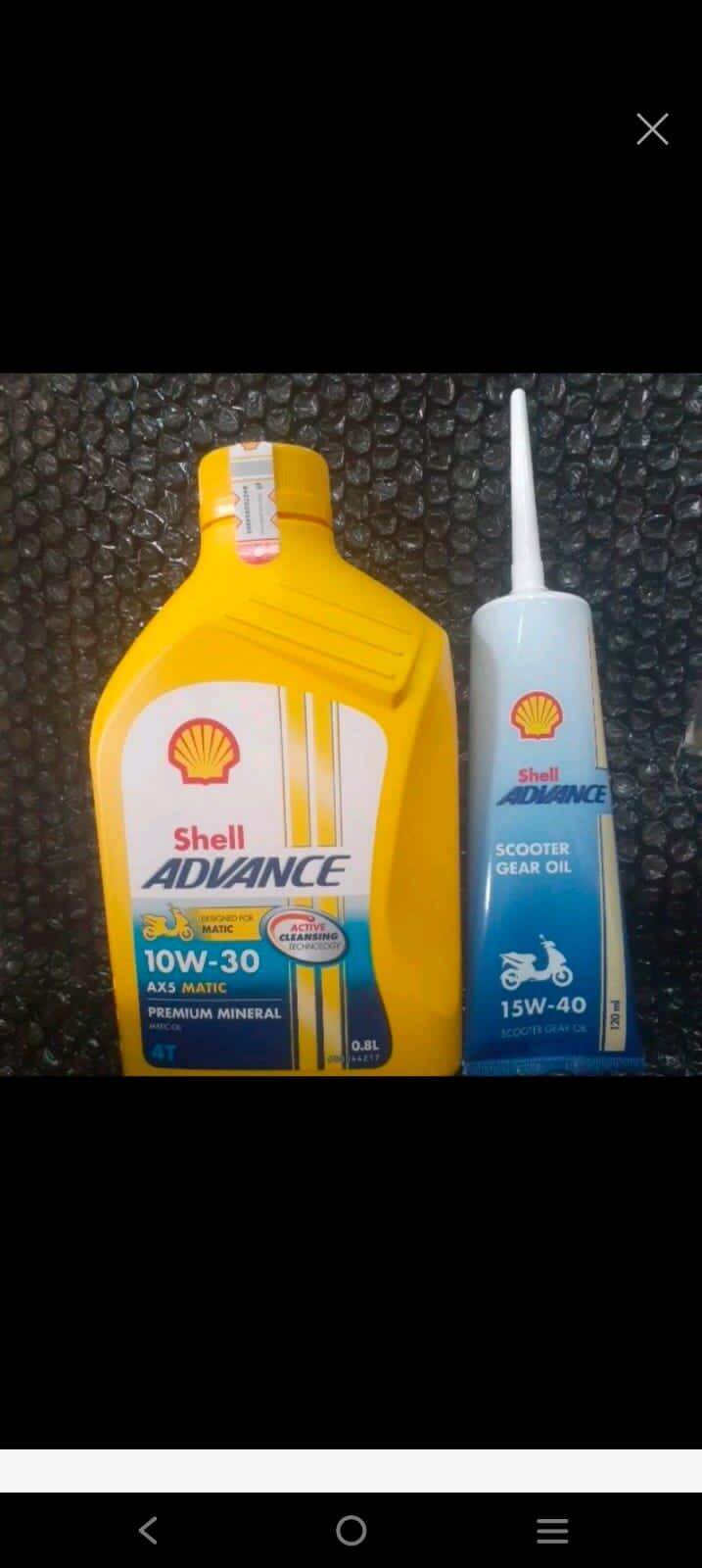 Oli Shell Advance Ax5 Kuning Untuk Motor Bebek/Sport/Matic | Lazada ...