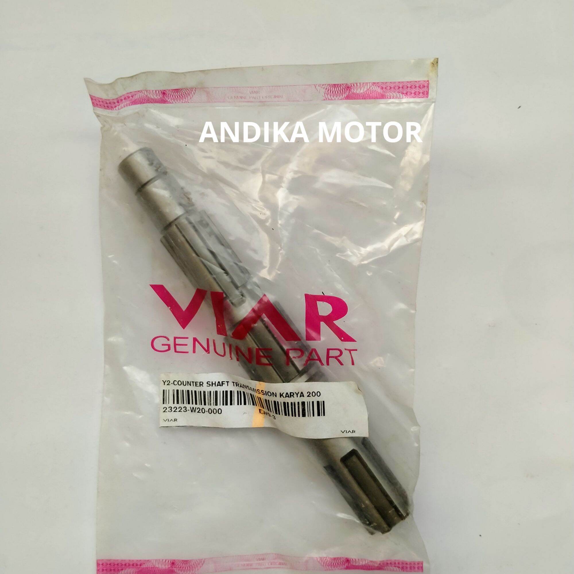 AS COUNTER SHAFT TRANSMISI VIAR KARYA RODA3 150 TIPE RADIATOR 200 ...