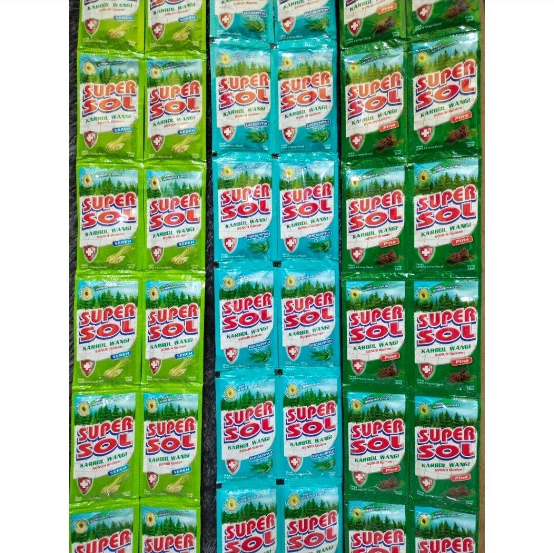 SUPERSOL SACHET 25 ML (1 RENCENG ISI 12 SACHET) | Lazada Indonesia