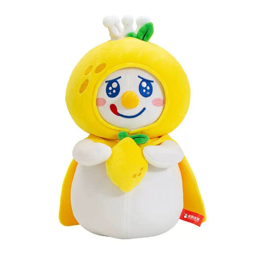 Boneka Mixue Strawberry Peach Lemon Plush Doll Mascot Mr Xue Wang ...