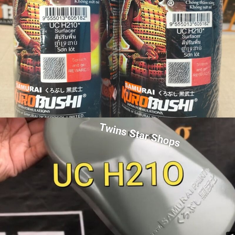 Samurai Paint Pilok Pilox Cat Semprot Warna Dasar Epoxy Surfacer UC ...