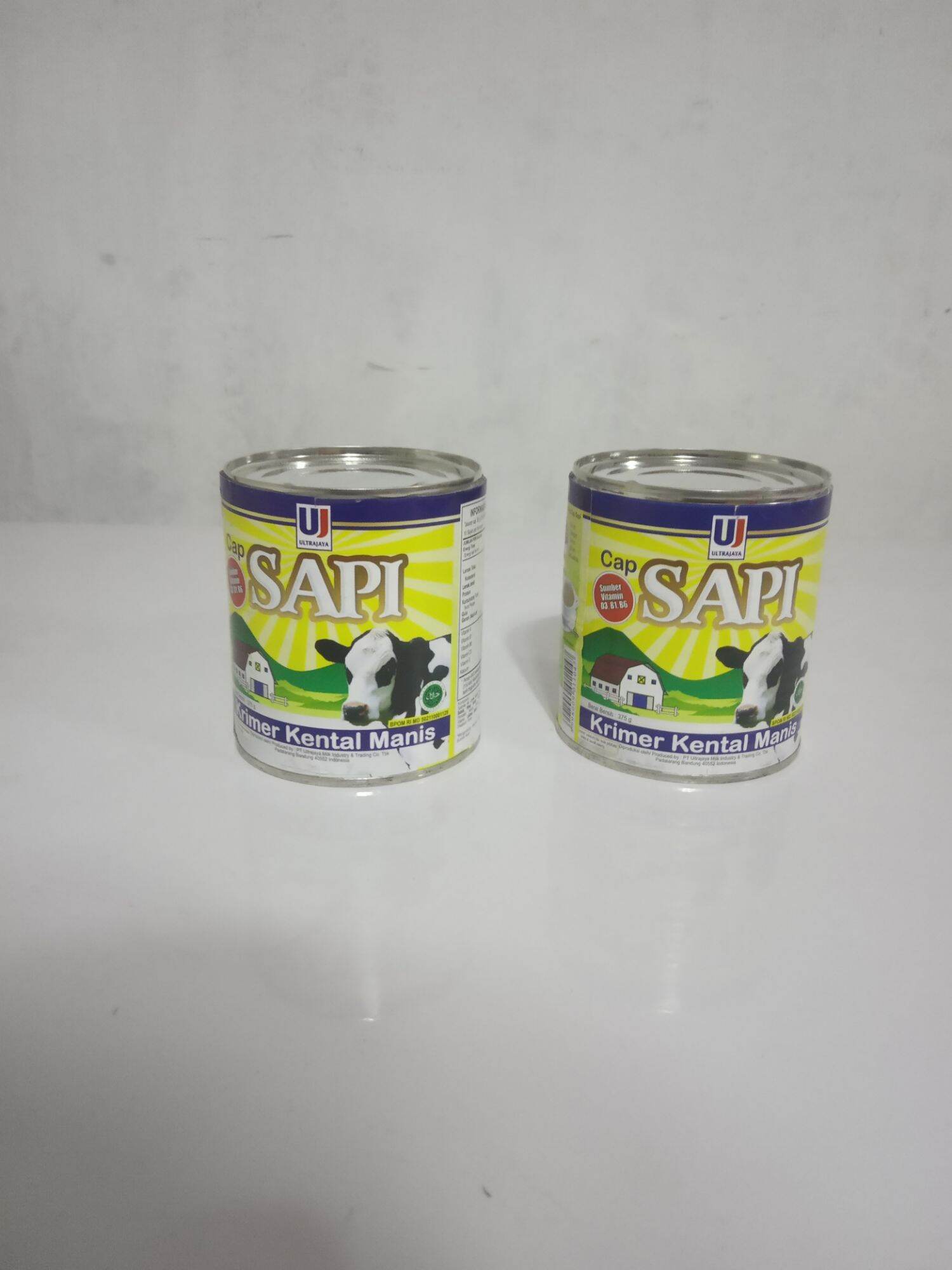 susu kaleng ultrajaya cap sapi 375 gr | Lazada Indonesia