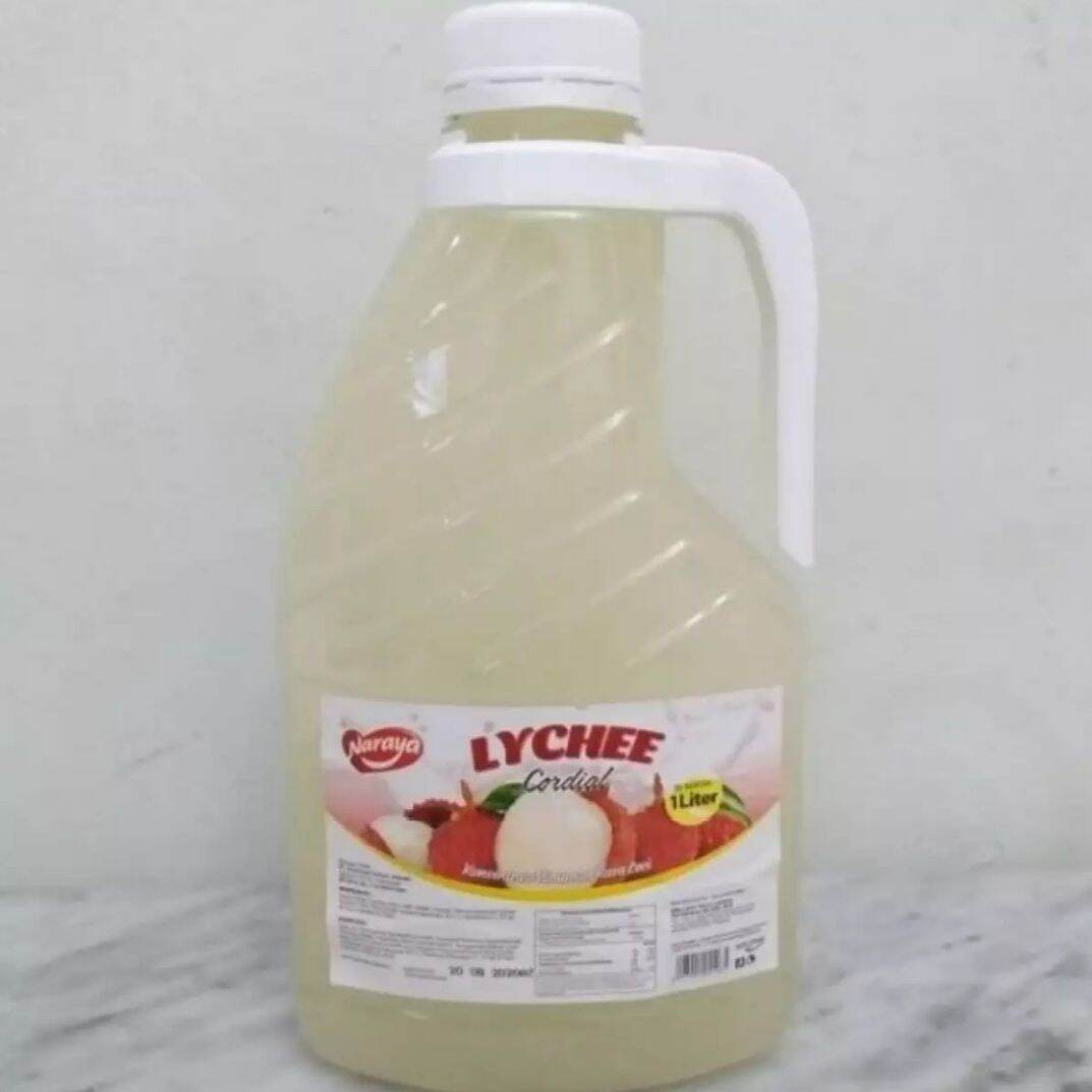 Naraya Lychee Syrup - Konsenstrat Minuman Rasa Leci 1 Liter | Lazada ...