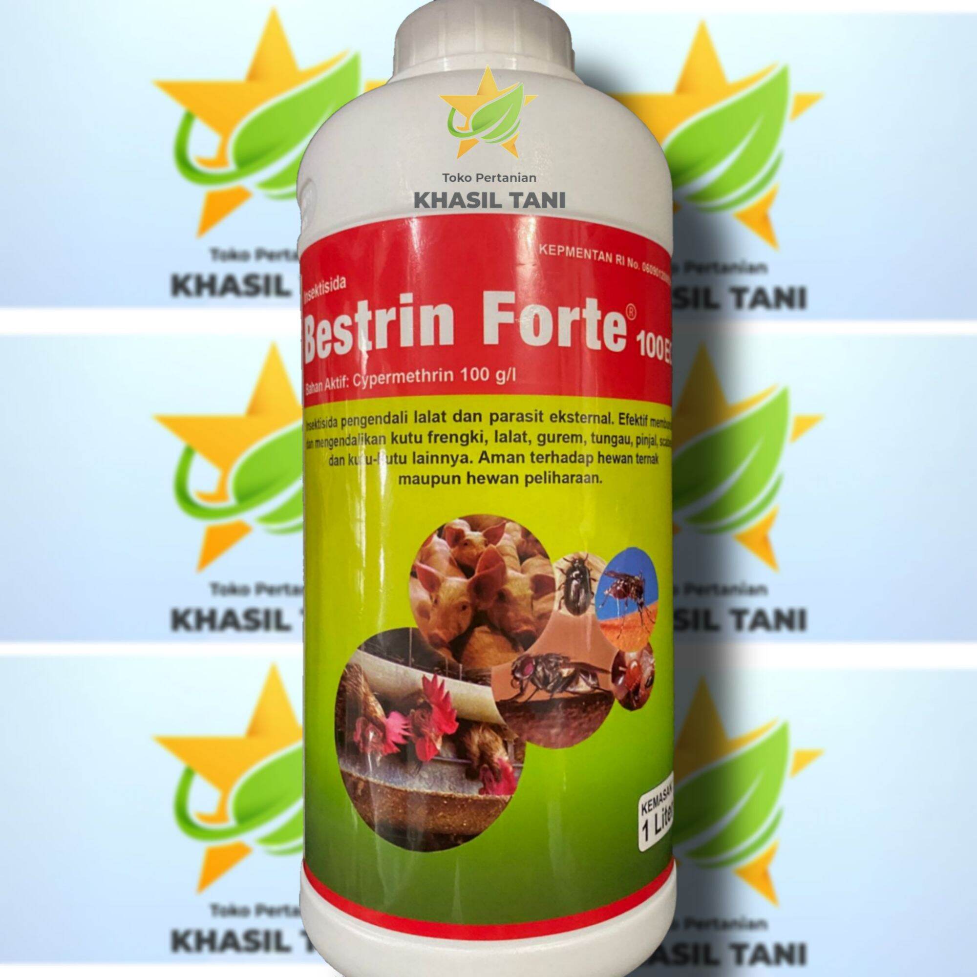 Insektisida BESTRIN FORTE 100 EC Netto 1ltr pengendali lalat & parasit ...