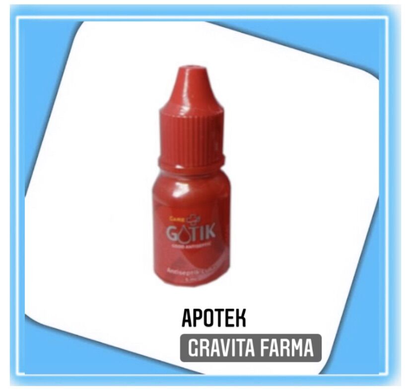 Gotik - good antiseptic - obat luka 5 mL | Lazada Indonesia