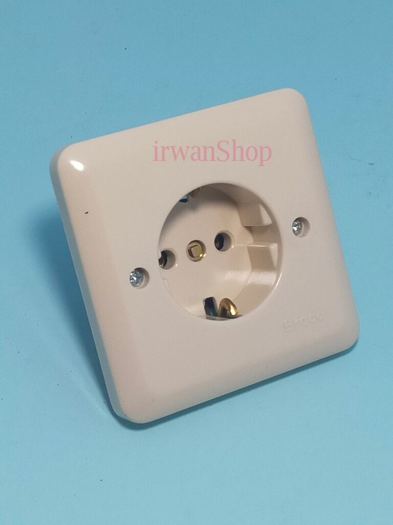 Stop Kontak Inbow Broco / Stop Kontak Tanam Tembok Broco | Lazada Indonesia