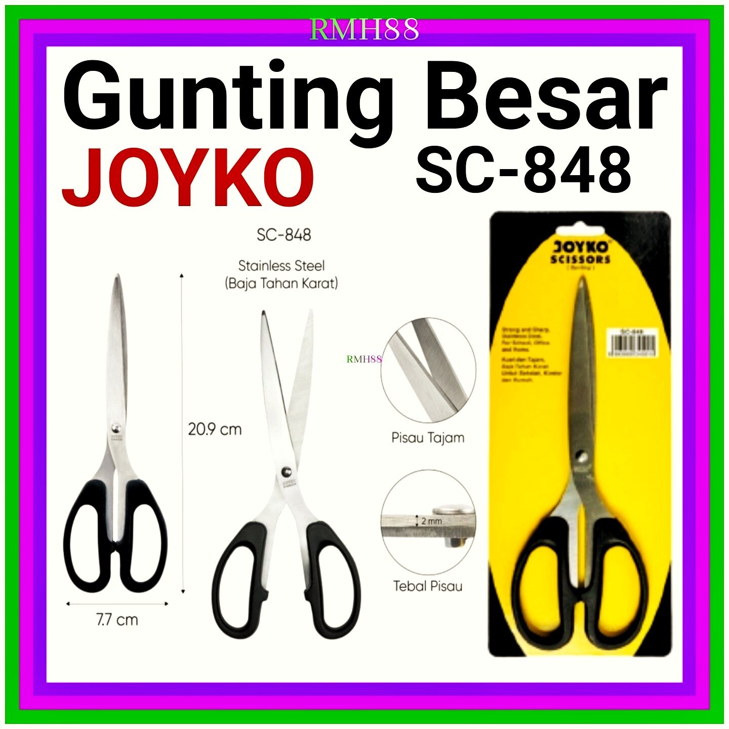 Gunting Besar JOYKO SC-848 [ Per 1 Pcs ] | Lazada Indonesia
