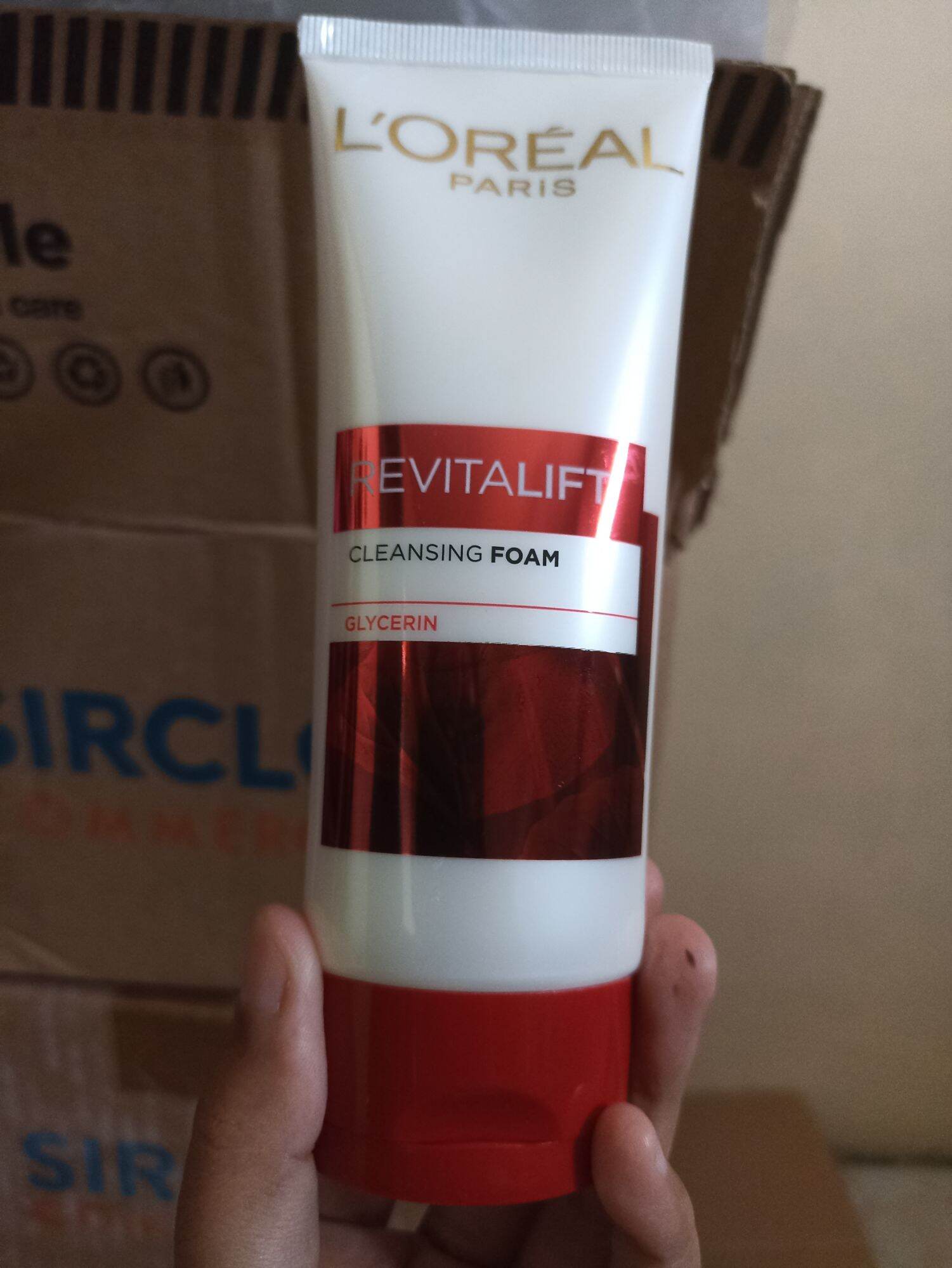 Loreal Paris Revitalift Facial Foam (mengandung anti aging) 100 gr ...