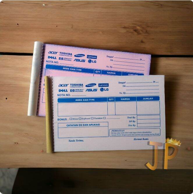 Nota Toko Komputer 2 Ply Untuk Service Komputer Dan Penjualan | Lazada ...