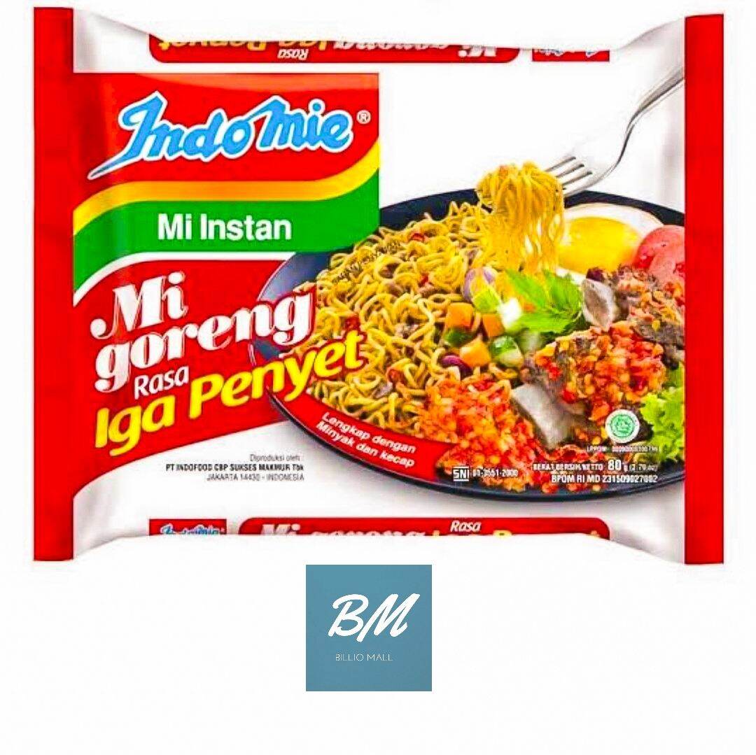 Indomie Iga Penyet 5 Pcs / Indomie Goreng Rasa Iga Penyet 5 Bungkus ...