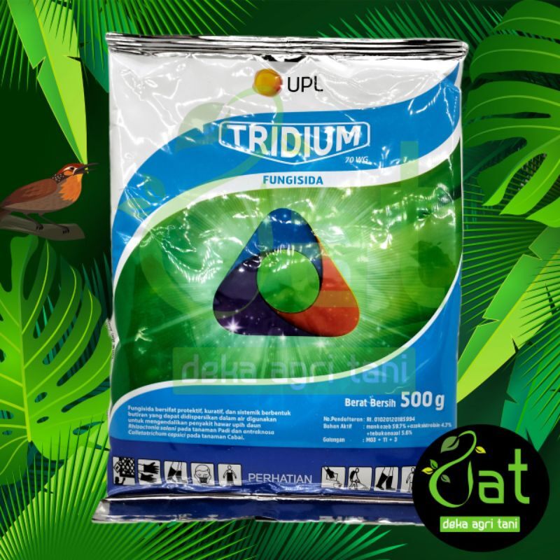 FUNGISIDA TRIDIUM 500 GRAM 75WP 3bahanaktif | Lazada Indonesia