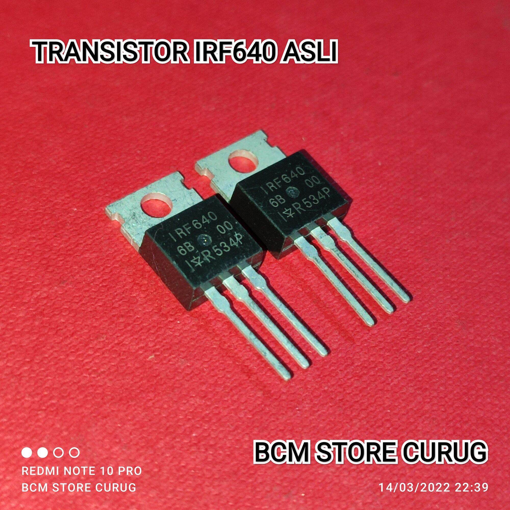 TRANSISTOR IRF640 IRF 640 ASLI | Lazada Indonesia