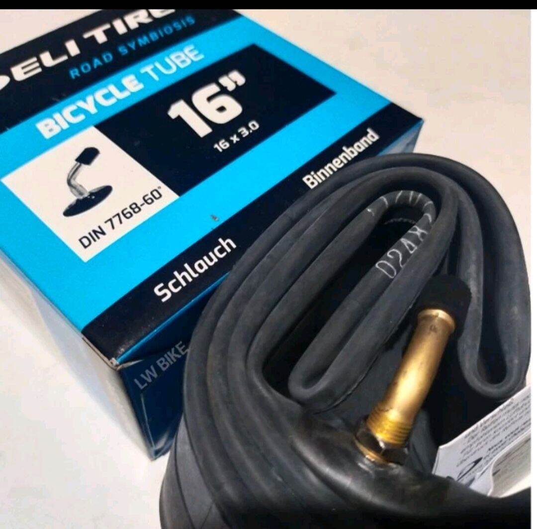 Ban Dalam Sepeda Listrik Ukuran 16 X 3.0 Swallow Deli Tire Pentil Bengkok | Lazada Indonesia