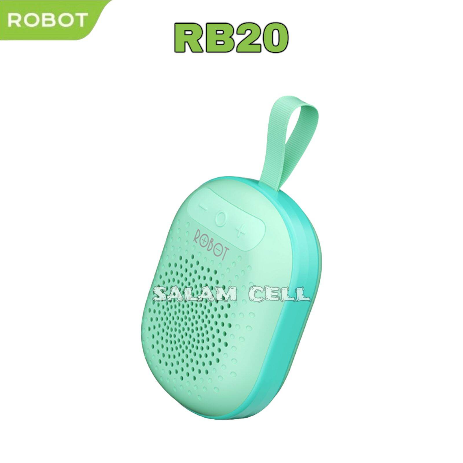 Speaker Bluetooth ROBOT RB170 Alarm Clock Bluetooth5.3 Speaker with LED ...