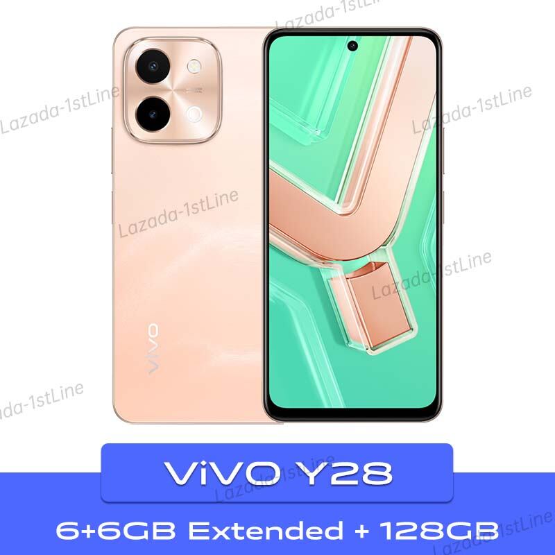 VIVO Y03 Y28 6/128GB 50MP Camera Helio G85 5000mAh Battery HP VIVO Y28 Terbaru 2024 Garansi ...