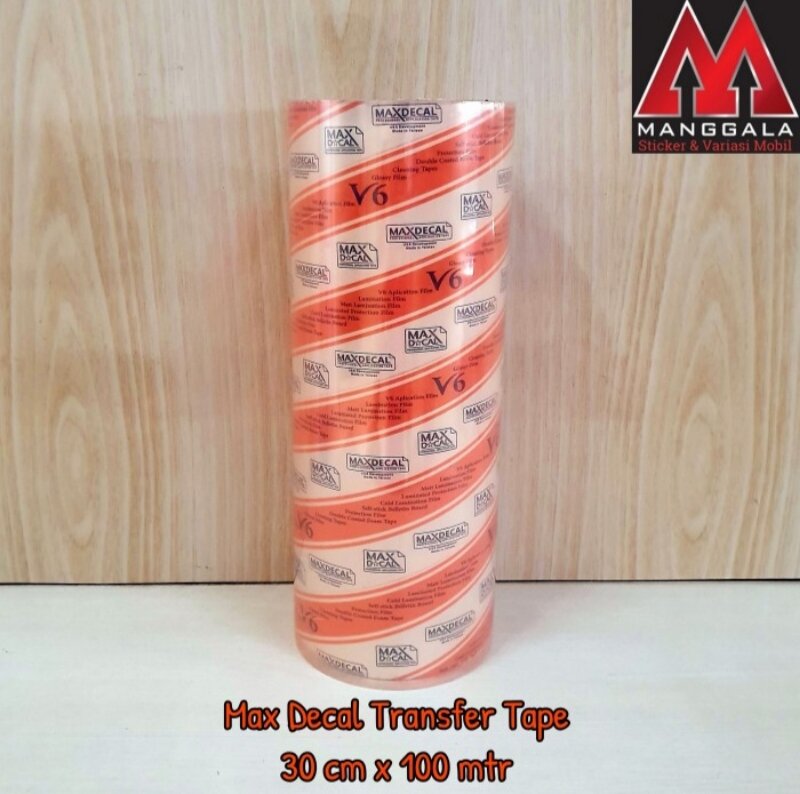 Max Decal Masking Transfer Tape Laminasi Cutting Sticker Stiker 30 Cm ...