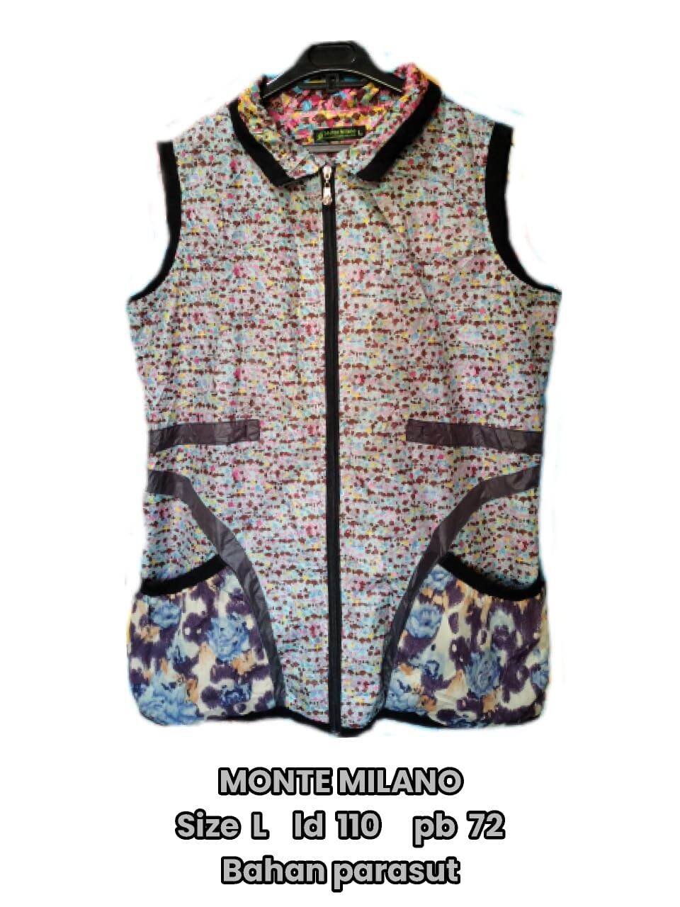 Rompi parasut wanita/Rompi olahraga wanita/Rompi vest outdoor wanita ...