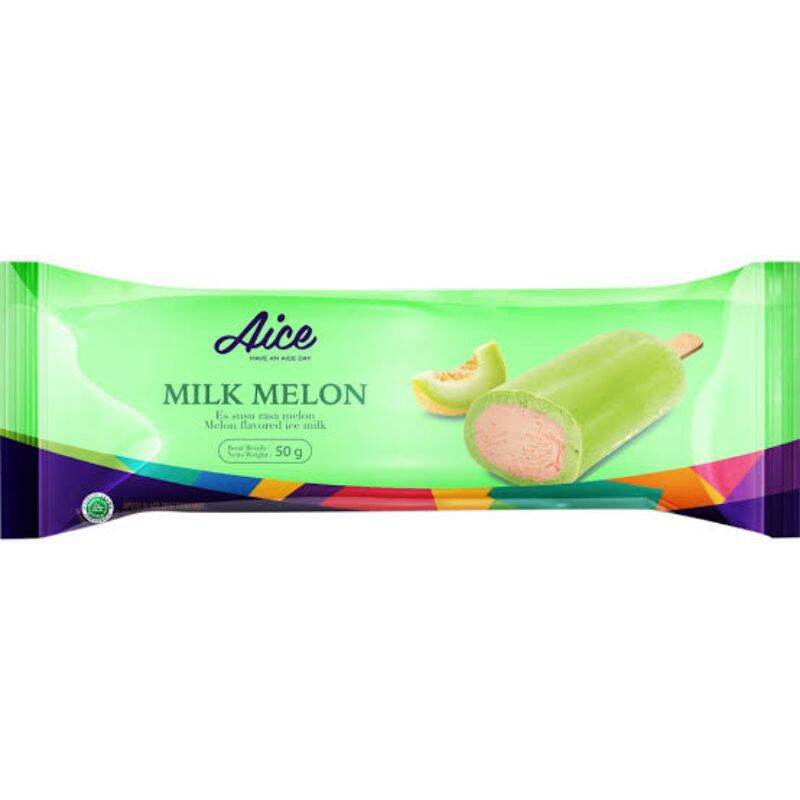 Aice Es krim Milk melon 1 box isi 40 pcs | Lazada Indonesia