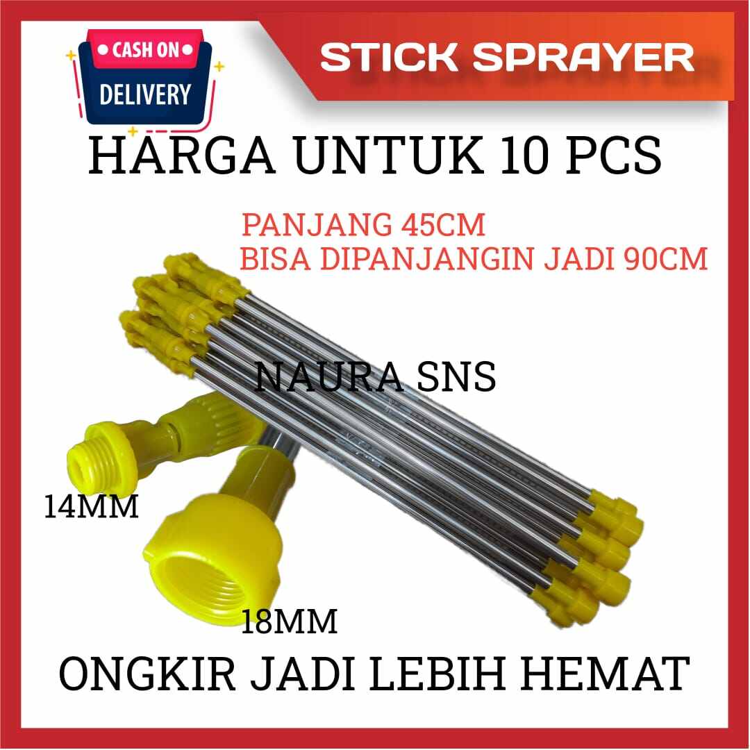 10Pcs Stick Sprayer Elektrik / Pipa Tangki Sprayer Elektrik 45-90Cm ...