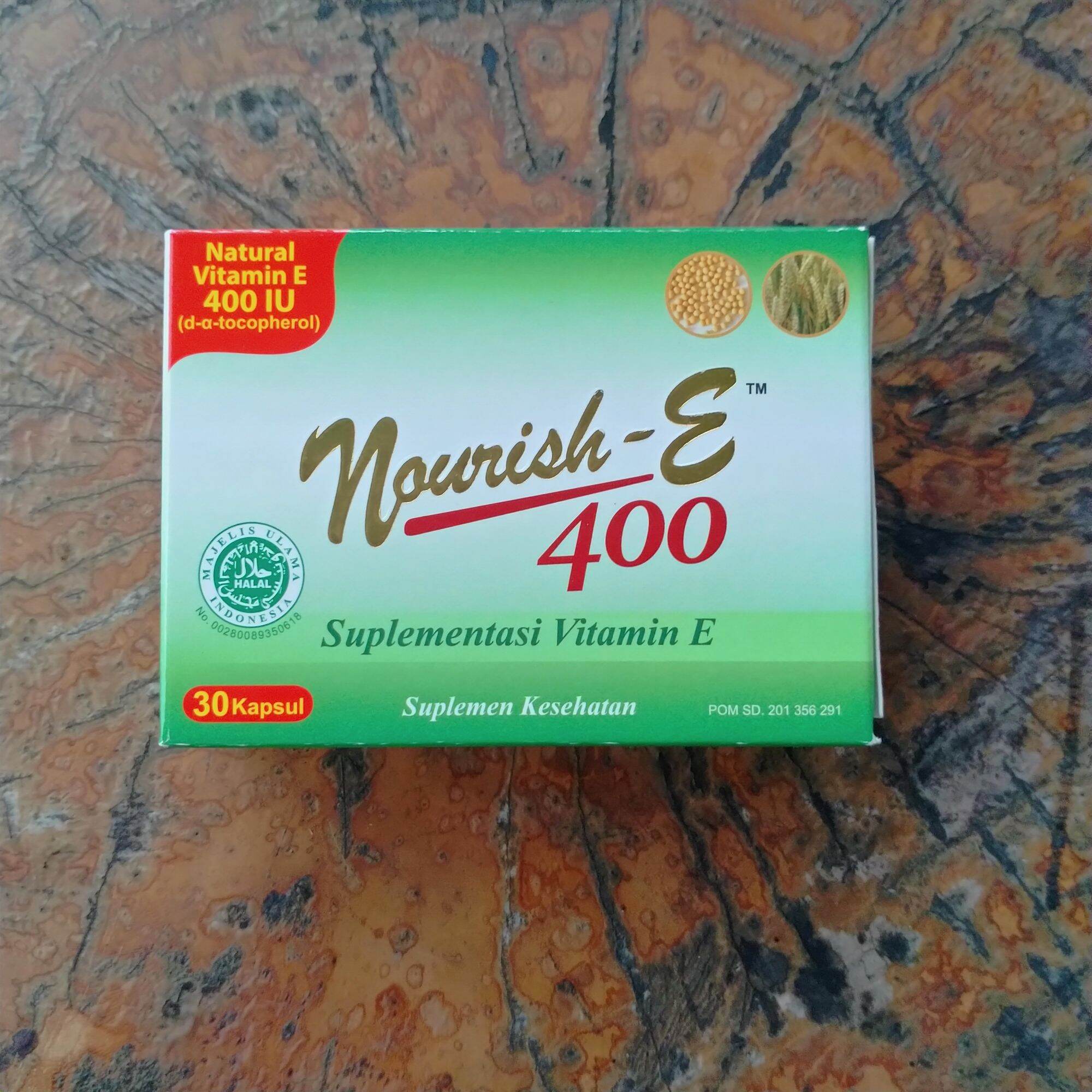 Nourish E 400 IU 30 Kapsul | Lazada Indonesia