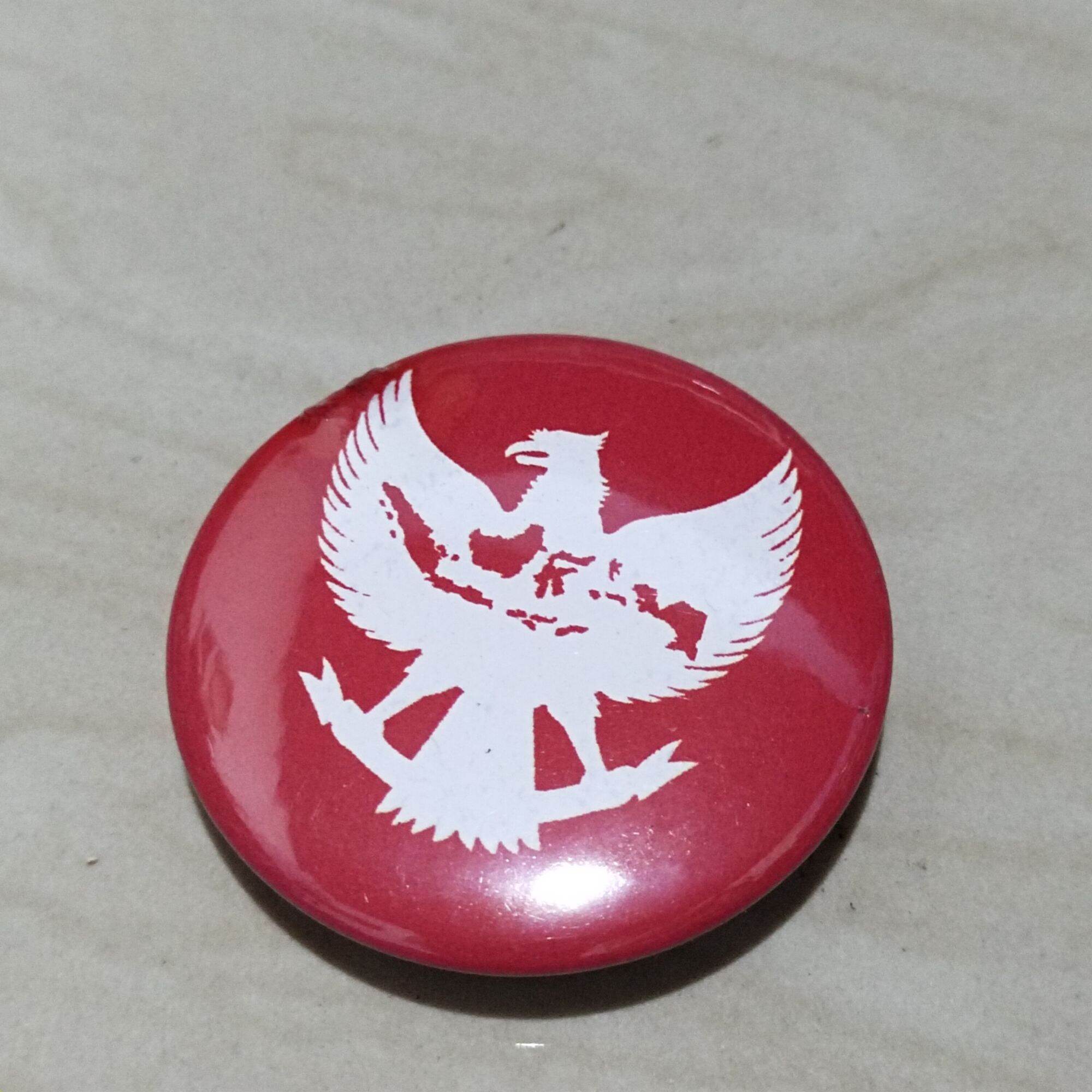 BROS PIN GARUDA BENDERA INDONESIA AGUSTUSAN ukuran 4,4cm Glossy ...