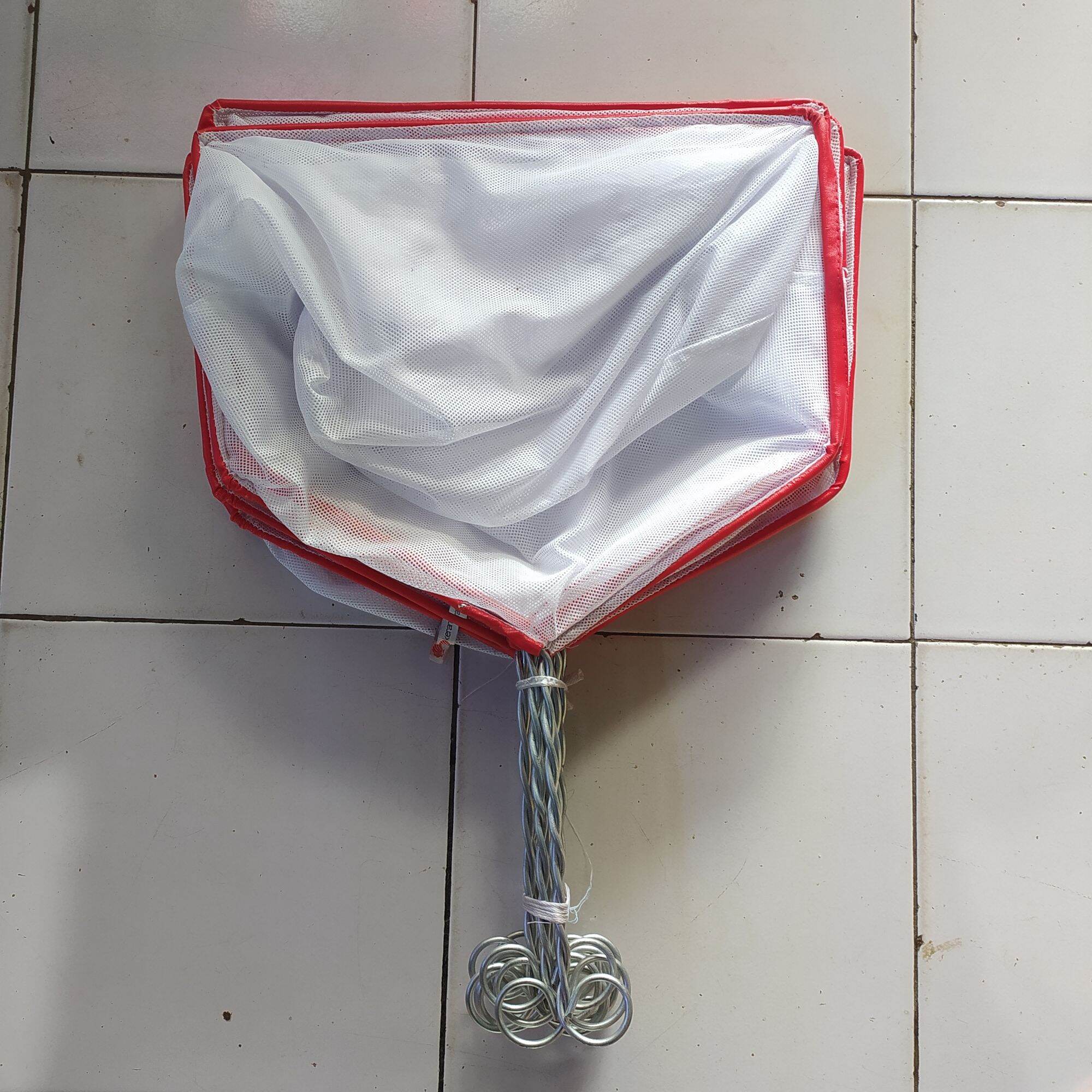 seser ikan serokan ikan 40cm gagang besi | Lazada Indonesia