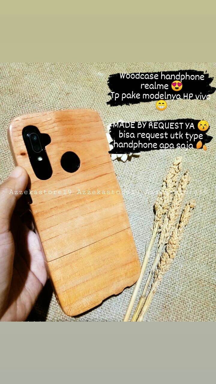 casing Handphone kayu/hardcase kayu solid/Casing handphone | Lazada ...