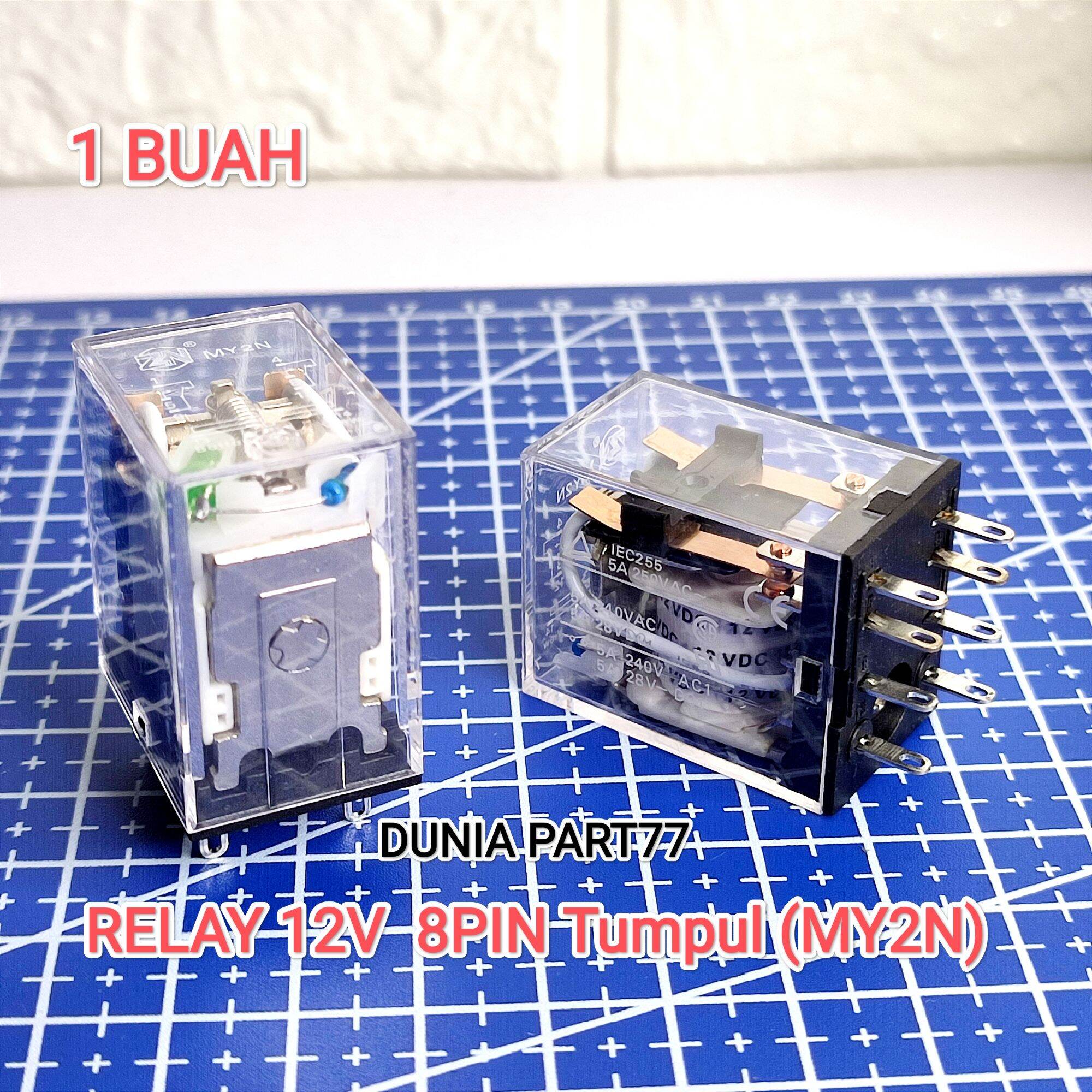 RELAY 12V 8PIN MY2N RELAY MY2N | Lazada Indonesia