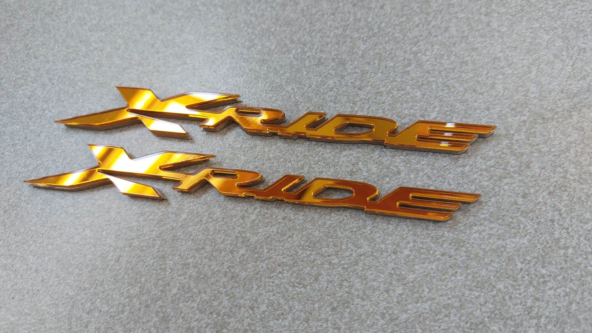 logo emblem xride 2pc kiri kanan | Lazada Indonesia