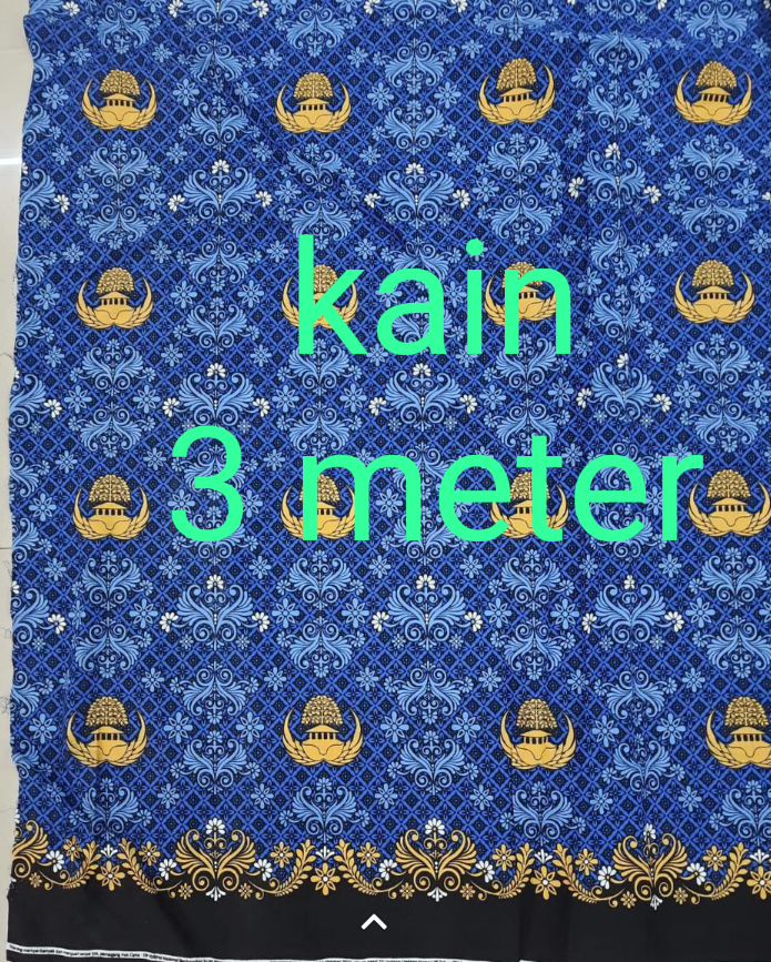 kain batik korpri terbaru 2022 panjang 3 meter | Lazada Indonesia