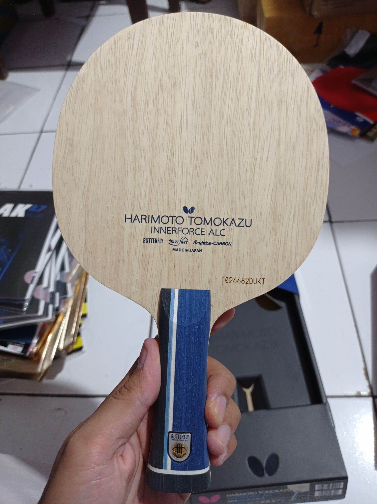 KAYU BATS TENIS MEJA BUTTERFLY HARIMOTO ALC | Lazada Indonesia